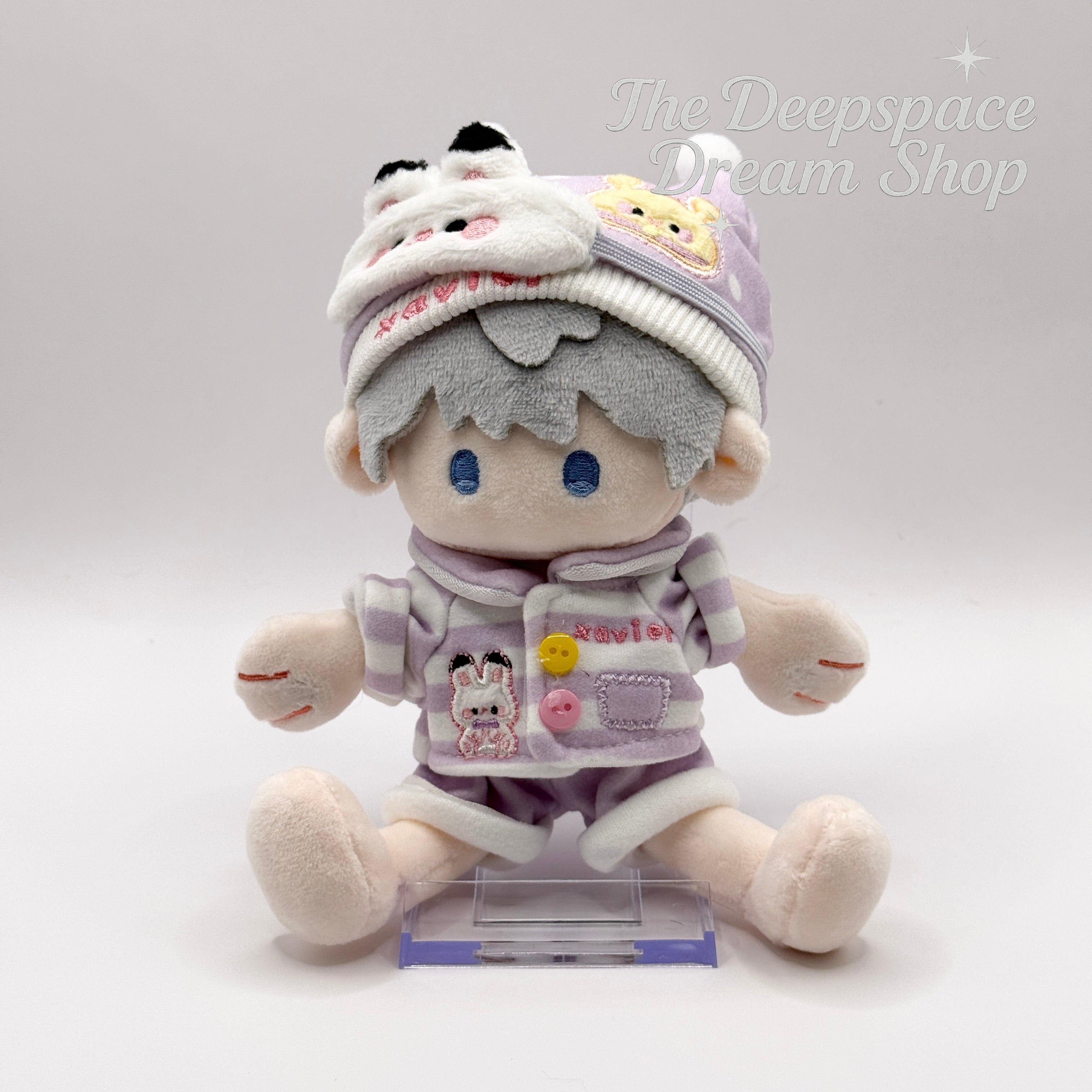 Love and Deepspace Plushie Doll 10 cm with Pajama Set | Fan-Made ...
